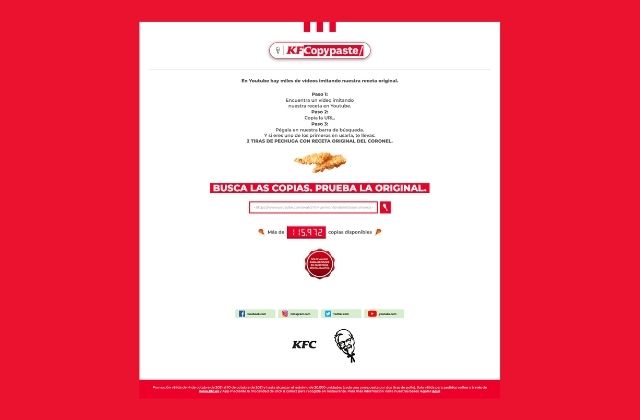 KFC canjeará recetas fake por tiras de su pollo original #PolloPollo