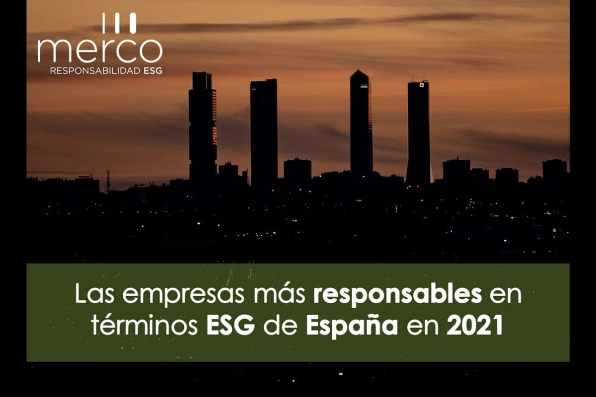 Así queda el ranking Merco Responsabilidad ESG España 2021