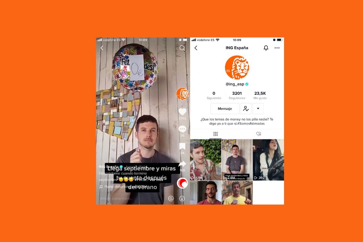 ING España abre cuenta en TikTok: una idea de Sra. Ruhsmore