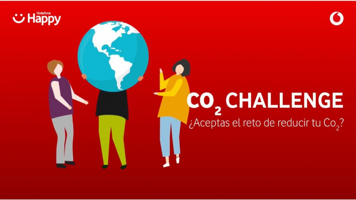 Vodafone lanza el CO2 Challenge contra la huella de carbono