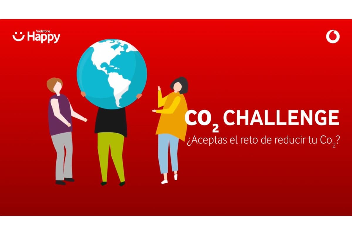 Vodafone lanza el CO2 Challenge contra la huella de carbono
