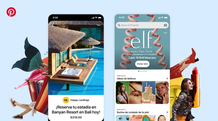 Pinterest lanza Catálogos de viajes y Premiere Spotlihg