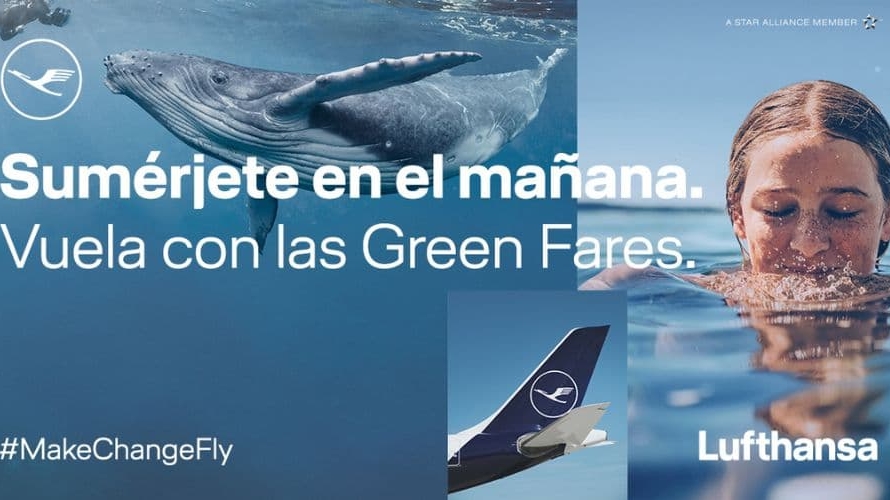 Lufthansa Group lanza campaña para sus tarifas Green Fares