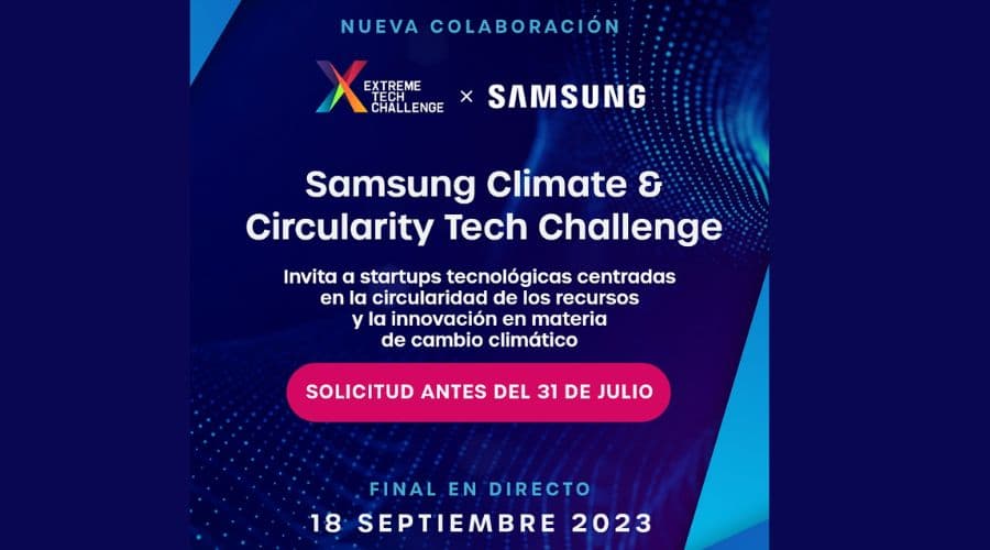 Samsung organiza un challenge de economía circular para startups