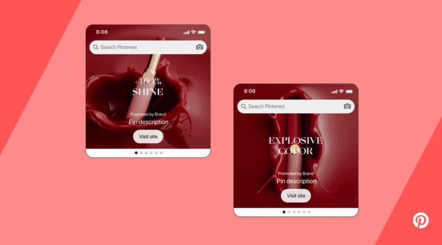 CH anuncia sus nuevos labiales en Pinterest Premiere Spotlight