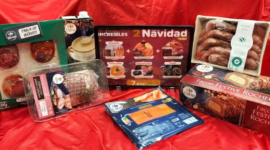 Carrefour lanza menús navideños para todas las familias