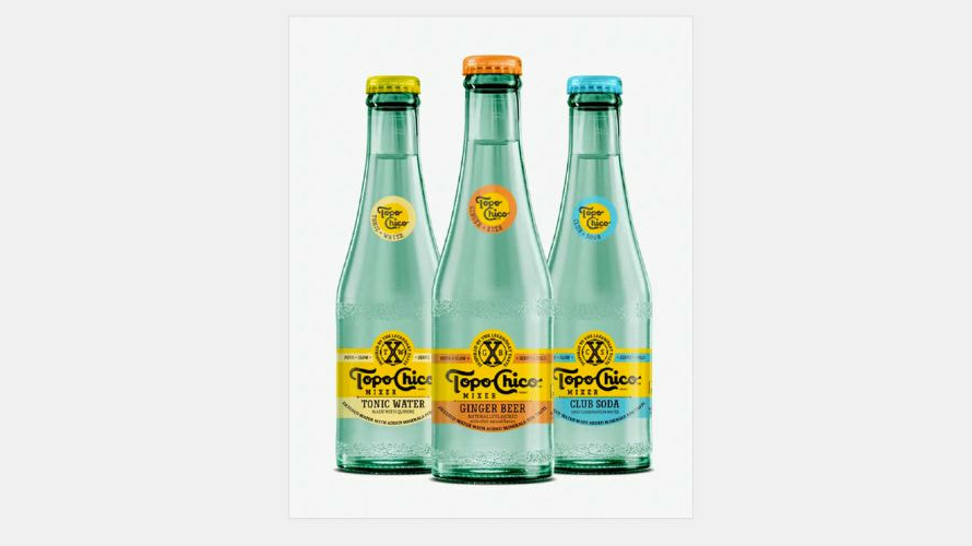 Topo Chico lanza la gama Topo Chico Mixers en Estados Unidos