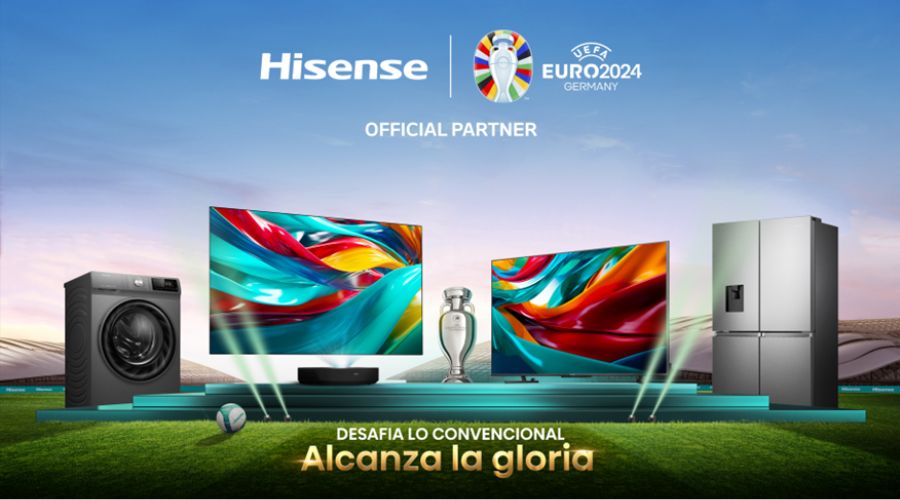 Hisense lanza campaña como patrocinadora de la Eurocopa 2024