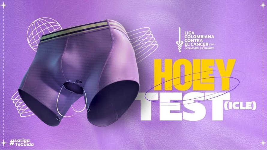 Liga Colombiana contra el Cáncer lanza la acción Holey Test(icle)