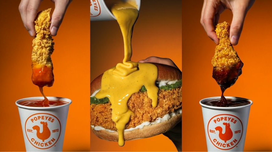 Popeyes lanza Dippers, nuevo formato en vaso para salsas